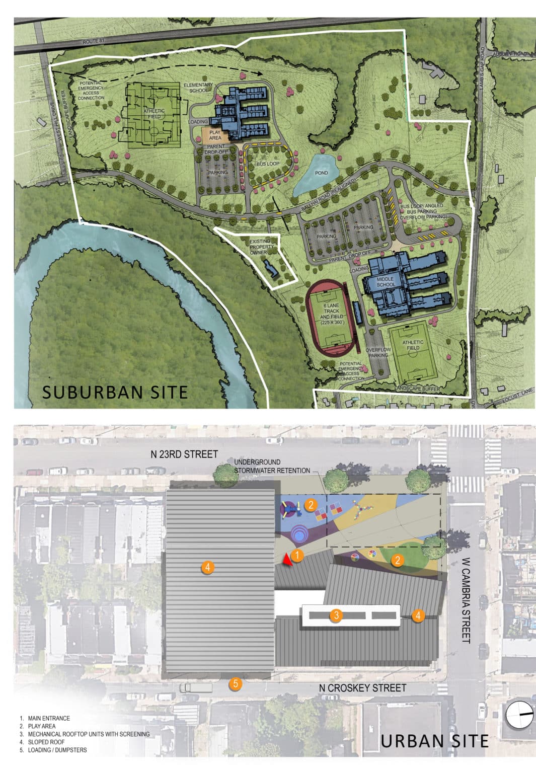 Urban School Design - Crabtree, Rohrbaugh & Associates : Crabtree ...